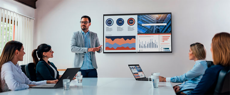 Dell C5519Q 55" 3840 x 2160 (4K) 4K Conference Room Monitor - Newegg.com